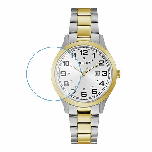 Скрин Мобайл защитный экран для часов Bulova 98M128 из нано стекло 9H