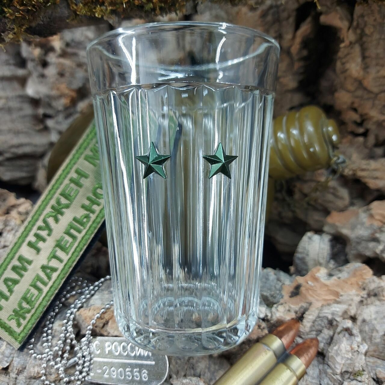 Стакан проставной граненый лейтенант