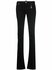 Джинсы DSQUARED2 Split-cuff flared jeans, размер 44, черный
