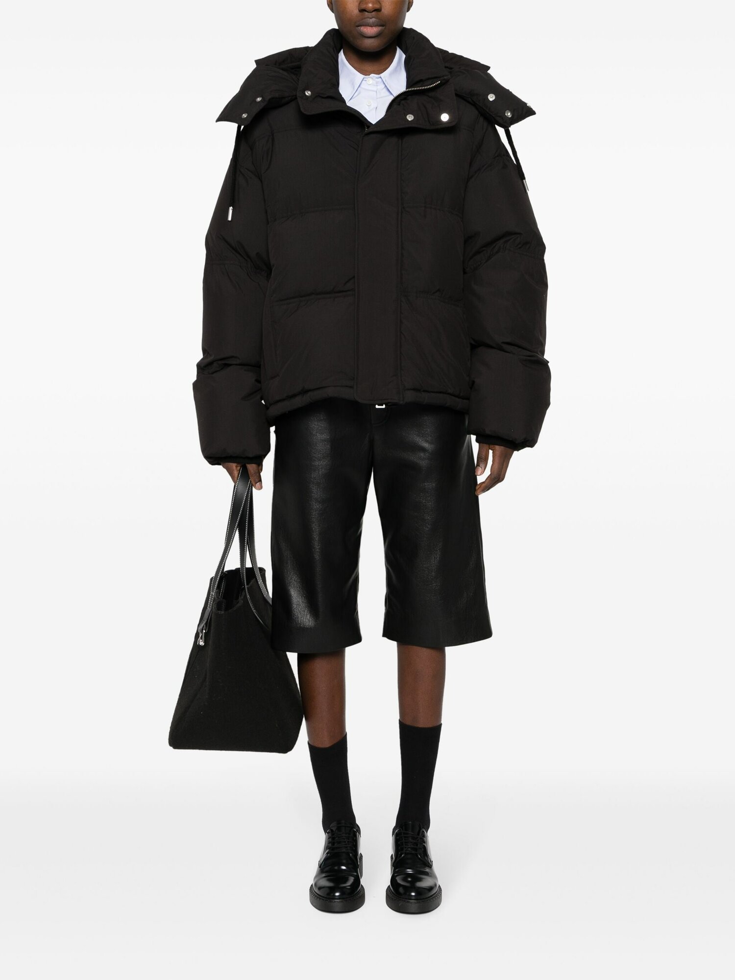 Куртка Ami Paris, размер XL, black/black — фото 1