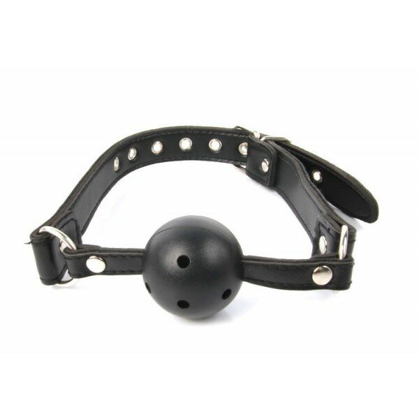 EK-3115-BLK Кляп-шар, цвет чёрный