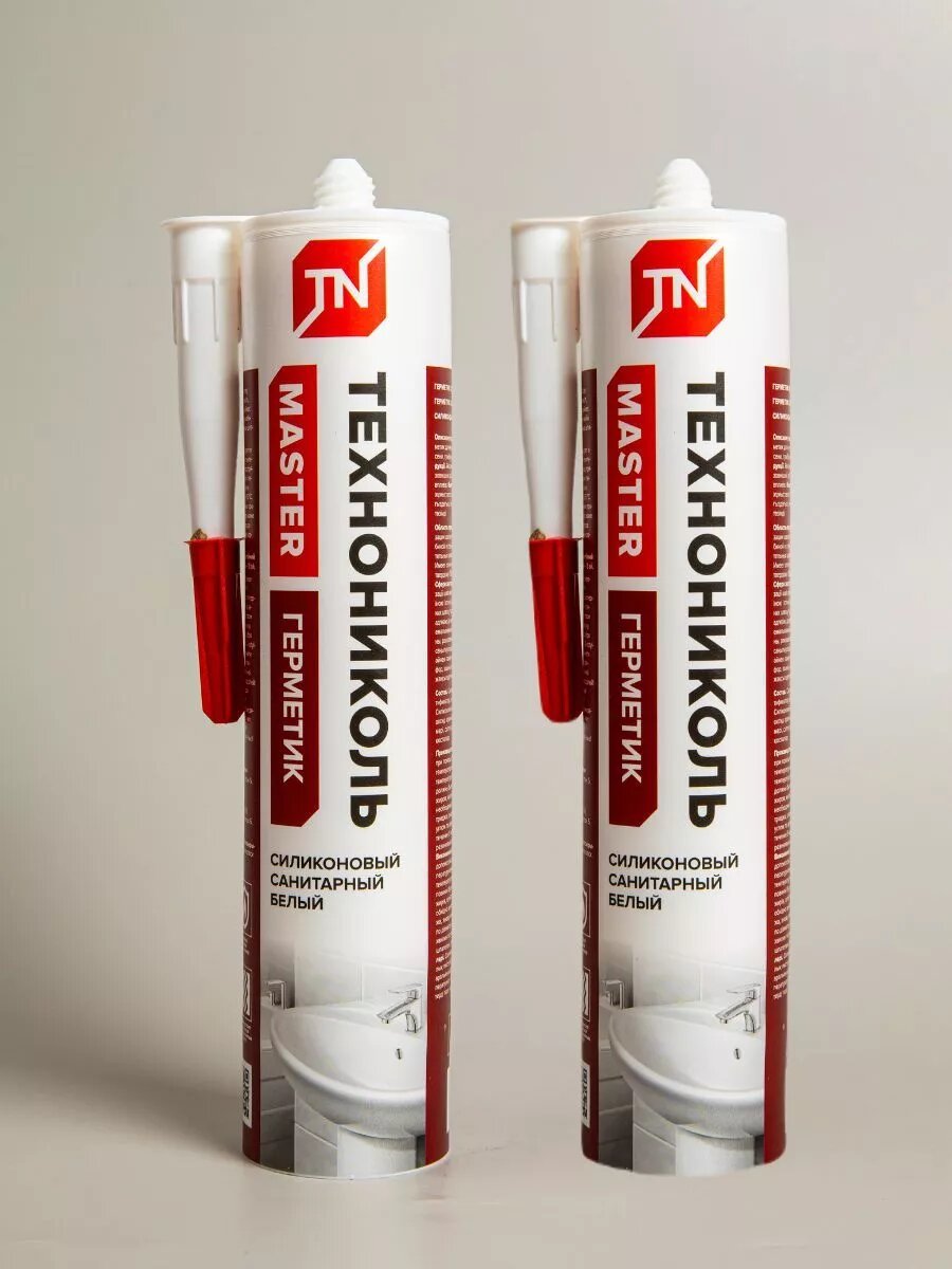 Герметик для ванной силиконовый санитарный MASTER