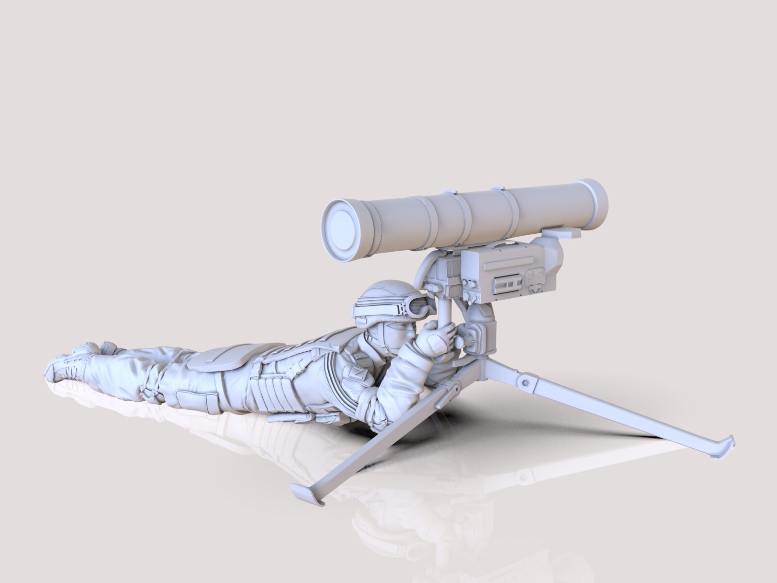 AM48193 Боец ВДВ РФ с комплектом «Корнет»