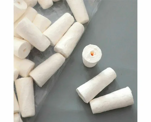 Пробка из пресованной целлюлозы, газопроницаемая, автоклавируемая (размер №14,5 D14-16 мм), упаковка 10 шт