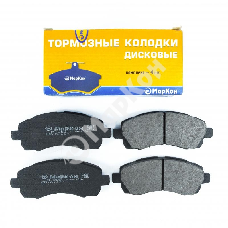 Markon 11700175 (26296AC010 / 26296AC011 / 26296AC020) колодки тормозные fr без датчика