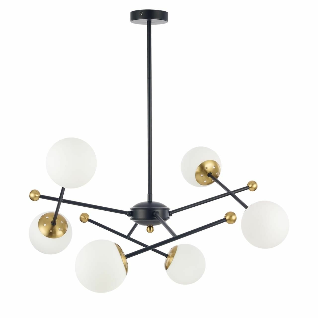 Люстра потолочная подвесная LUMION 6581/6 MELODY, E14, 6х40Вт