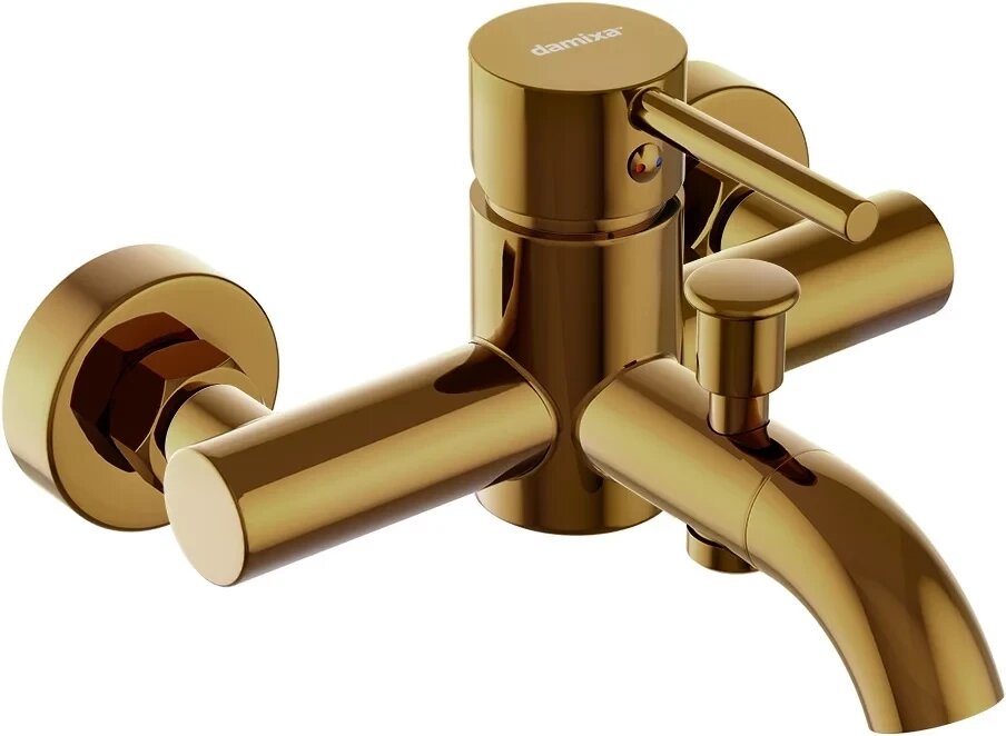 Смеситель для ванны Damixa Scandinavian Pure 361000600 золотой