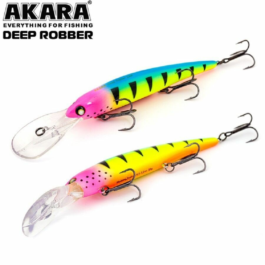 Воблер Akara Deep Robber 120F 19гр. (2/3 oz 4,7 in) A124