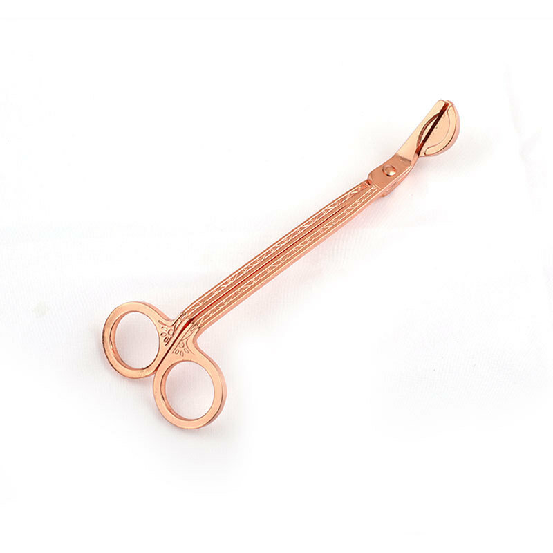 Ножницы для гашения свечей из нержавеющей стали, утолщенные, с полукруглой головкой, ножницы для фитилей свечей, инструменты для свечей, оптовая фабрика