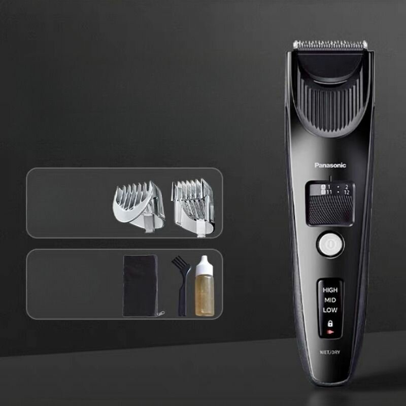 Беспроводная машинка для стрижки волос Panasonic SC61 с зарядкой