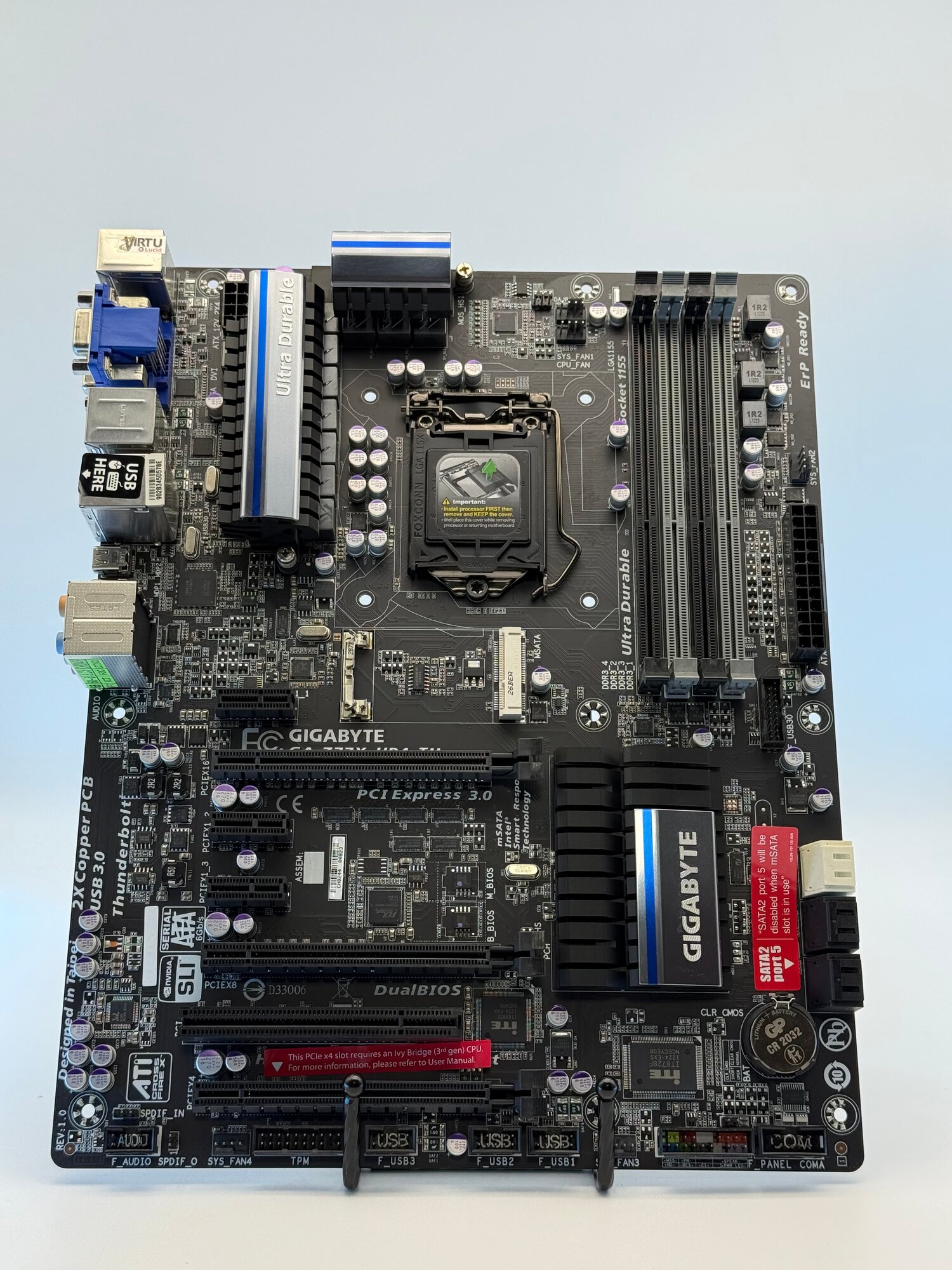 Материнская плата GIGABYTE GA-Z77X-UP4 TH (rev. 1.0)