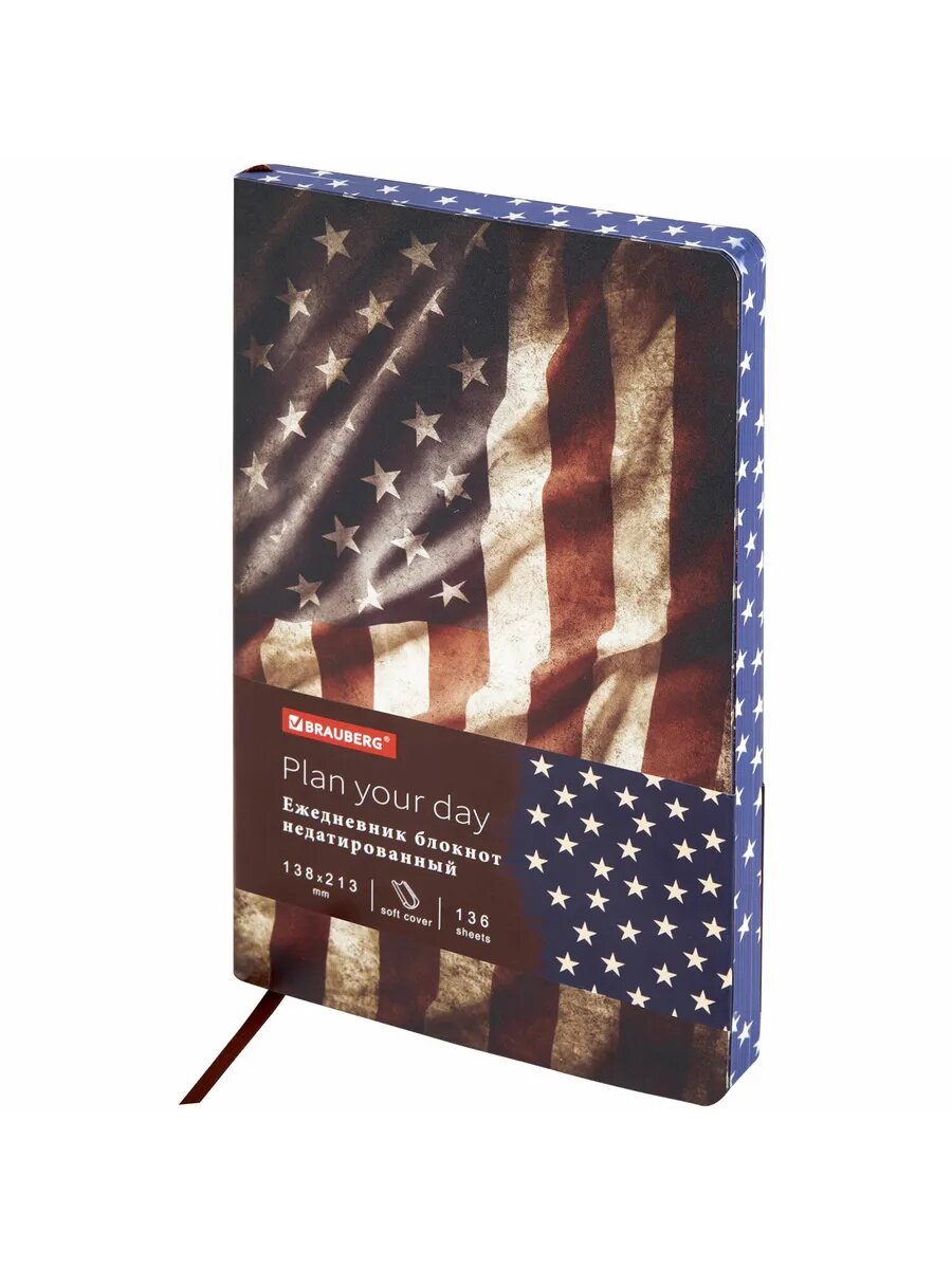 2шт Ежедневник недатированный А5 (138х213 мм), BRAUBERG VIS