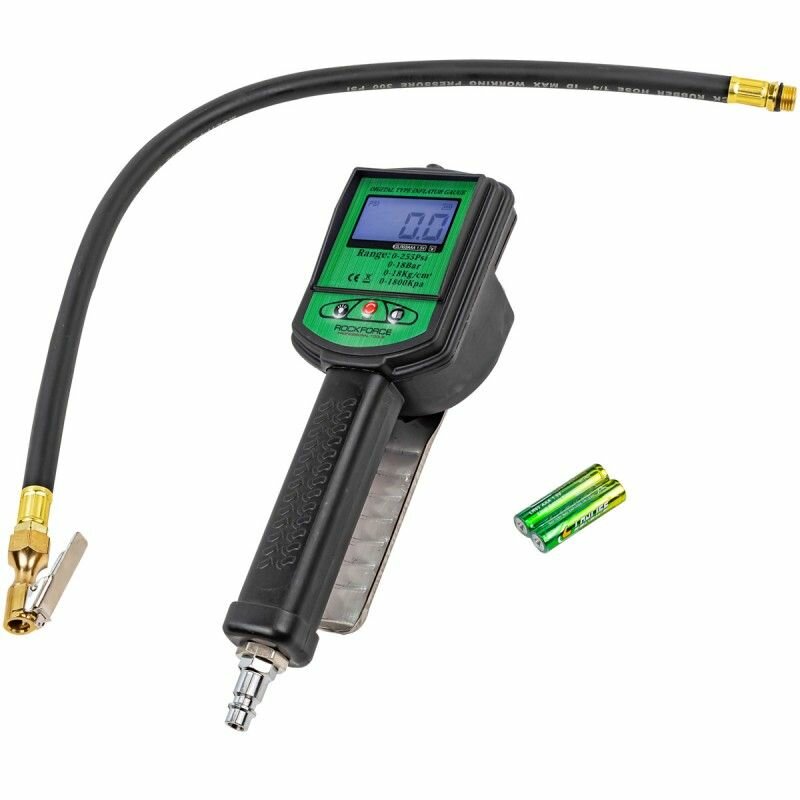 Пистолет для подкачки шин с цифровым манометром ROCKFORCE