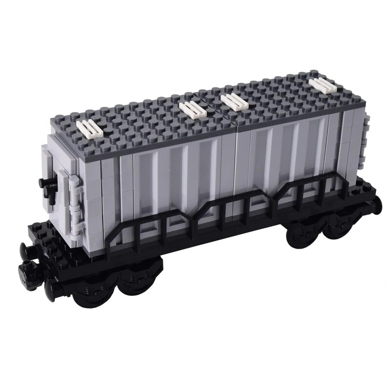 MOC City Creative Idea Поезд из блоков Set 05