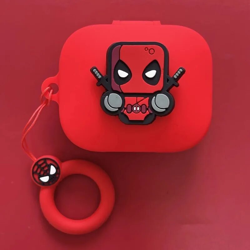 Чехол для наушников Marvel Deadpool Redmi Buds 5/6S/6 Active Redmi Buds 6S, B With Lanyard