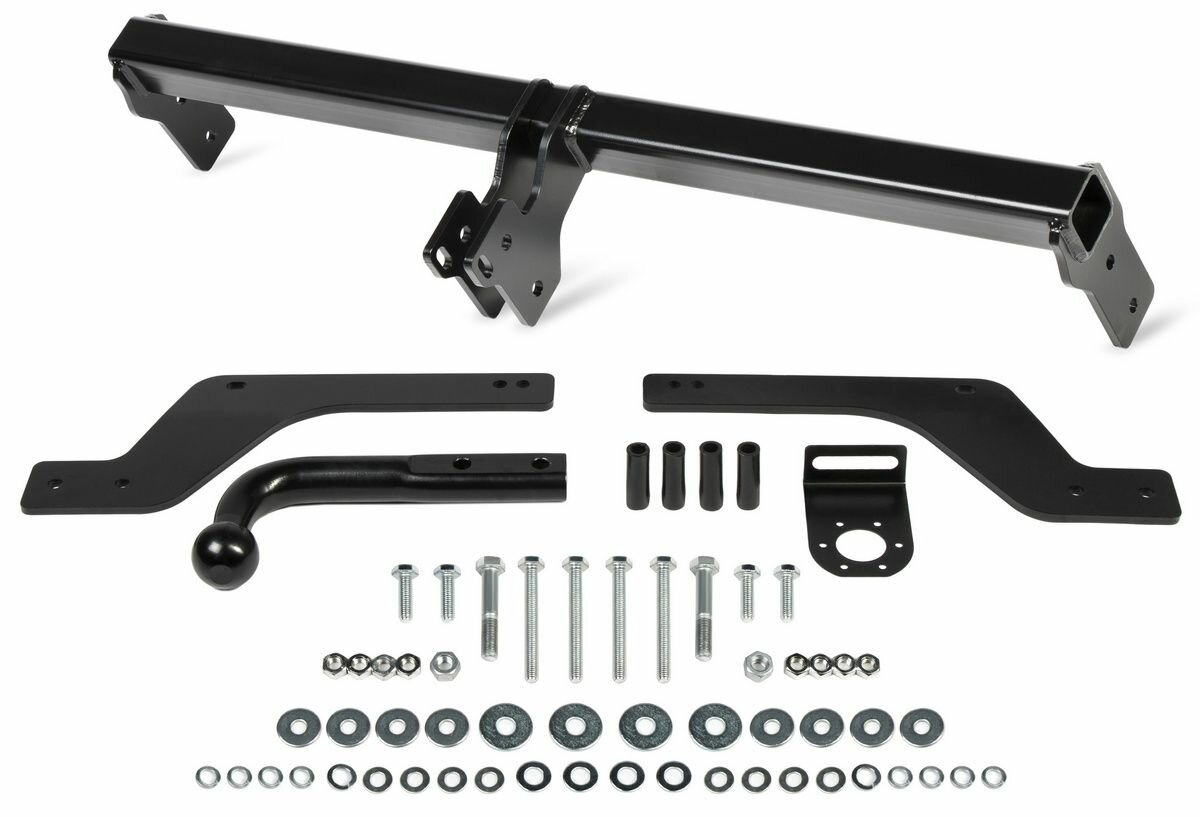 Фаркоп с элект. Smart, для Renault Logan/Sandero, шар A, 1000/75 кг, F.4712.001, Berg (паспорт, сертификат)