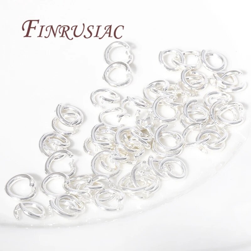 Соединительные кольца Silver Plated FINRUSIAC