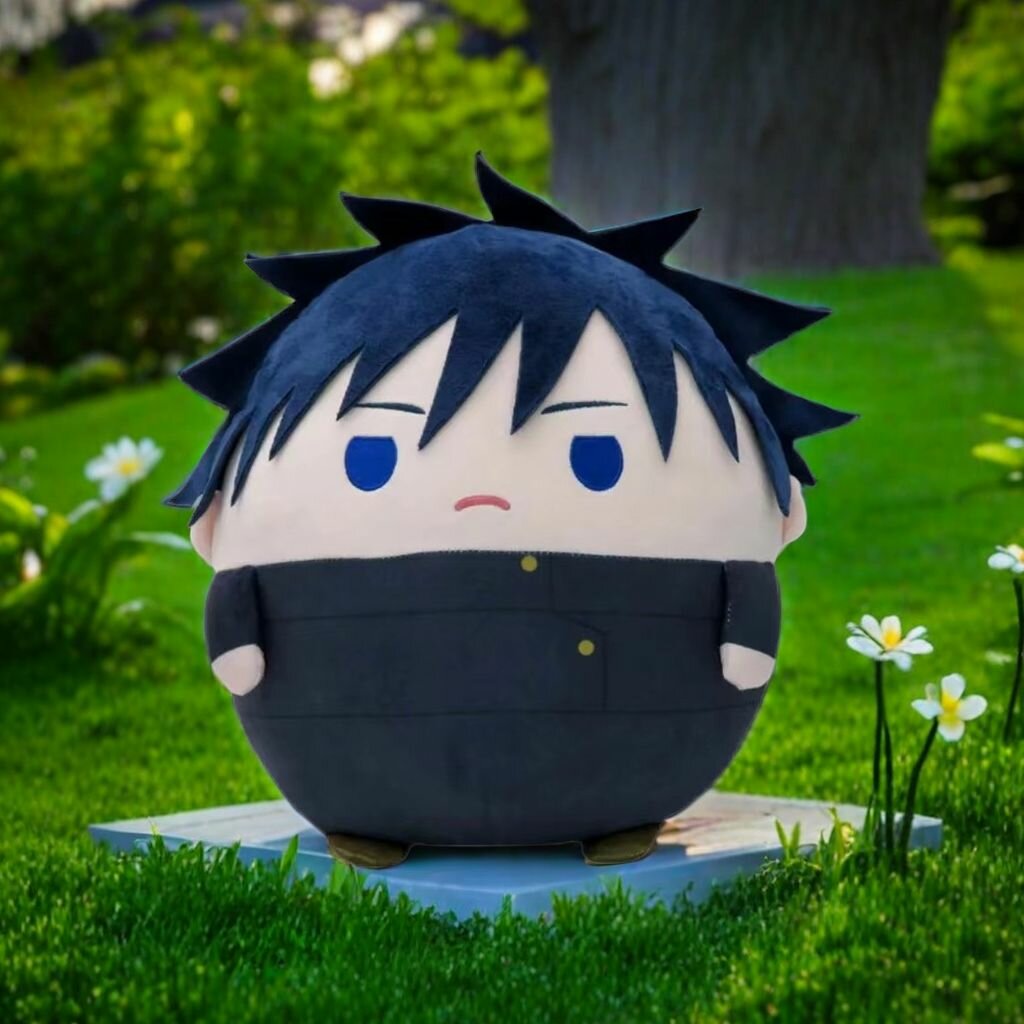 Аниме Мягкие Игрушки Магическая битва Мэгуми Фусигуро / Jujutsu Kaisen Fushiguro Megumi , Плюшевая Куклаигрушка 22СM