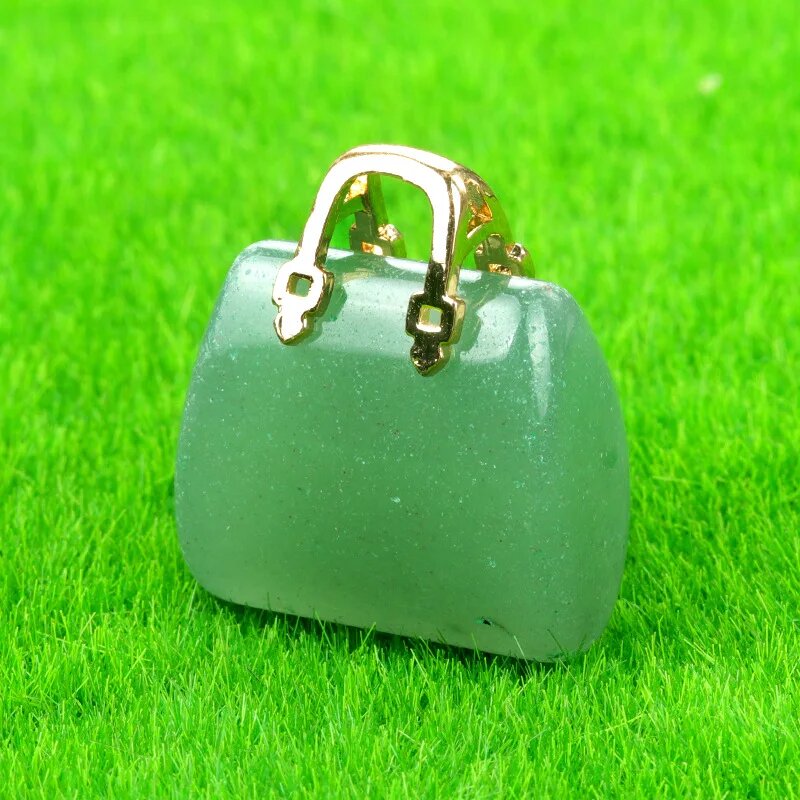Хрустальная мини-сумочка Green Aventurine