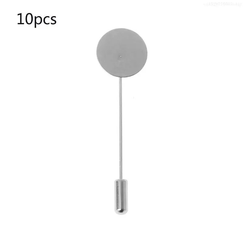 Золотые булавки для платков 10 шт. Silver