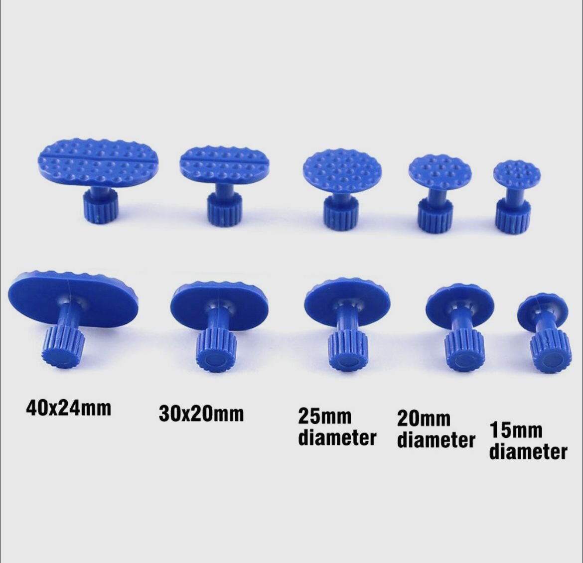 PDR набор съёмников, грибков для ремонта вмятин без покраски автомобиля, авто, 10 шт.