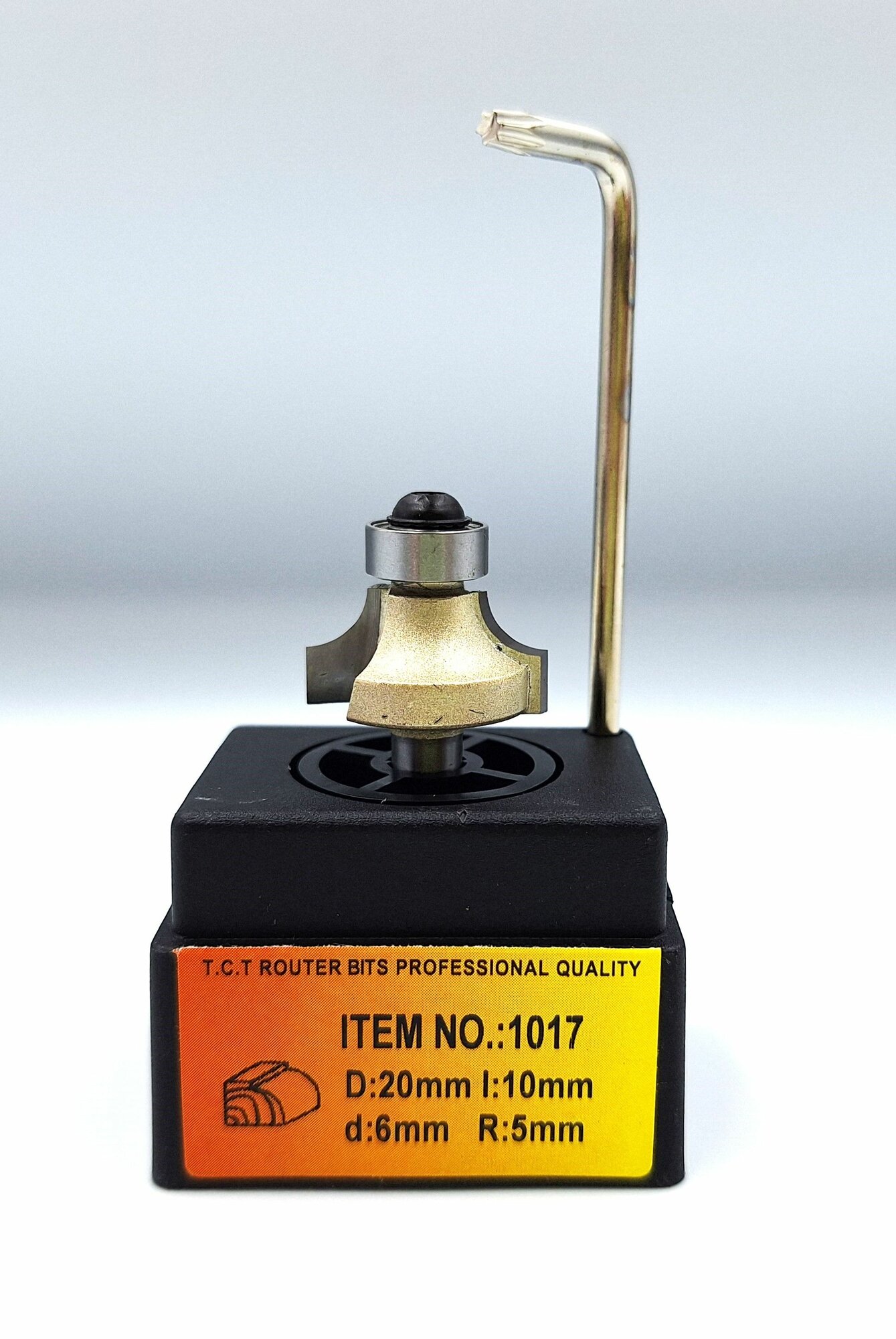 Фреза Globus радиусная 1017 R5, хвостовик 6 мм