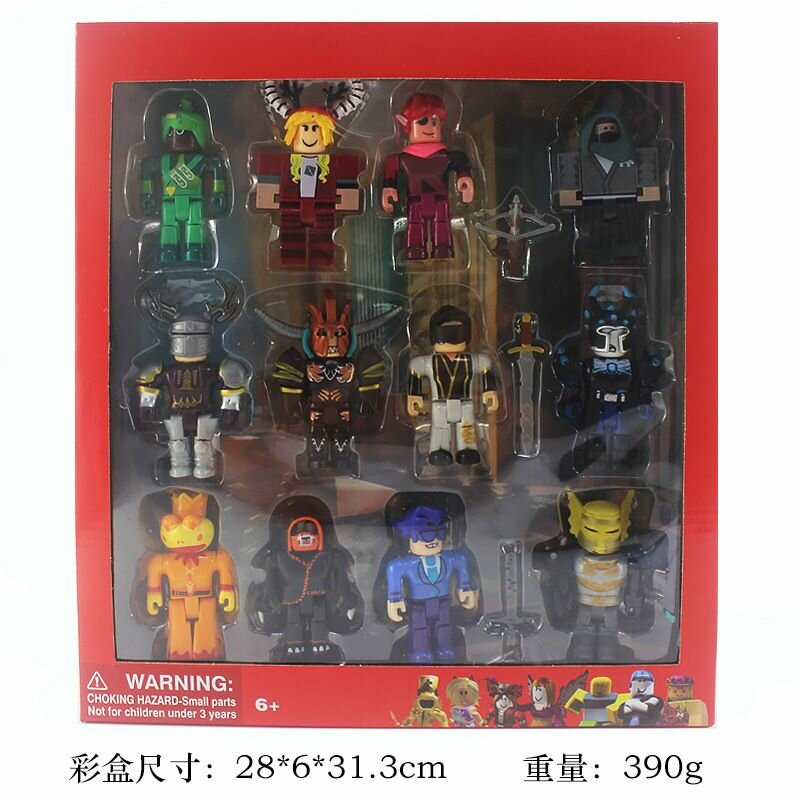 Набор игрушечных кукол, коллекция виртуальных кукол, 12шт в упаковке с аксессуарами, 2,5 дюйма-3 дюйма