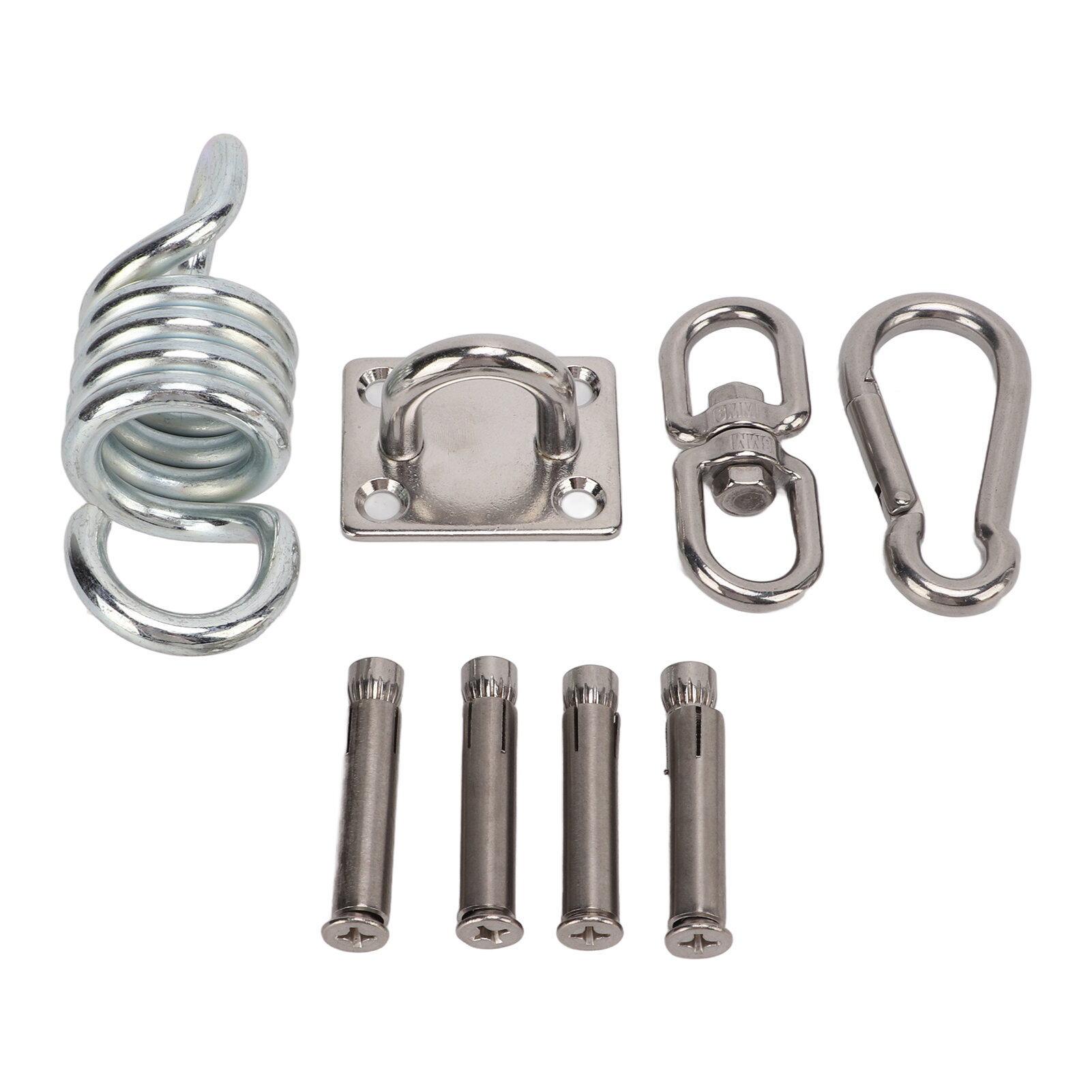 Прочные подвесы для качелей из нержавеющей стали, комплект для подвешивания качелей и гамака для веранды.