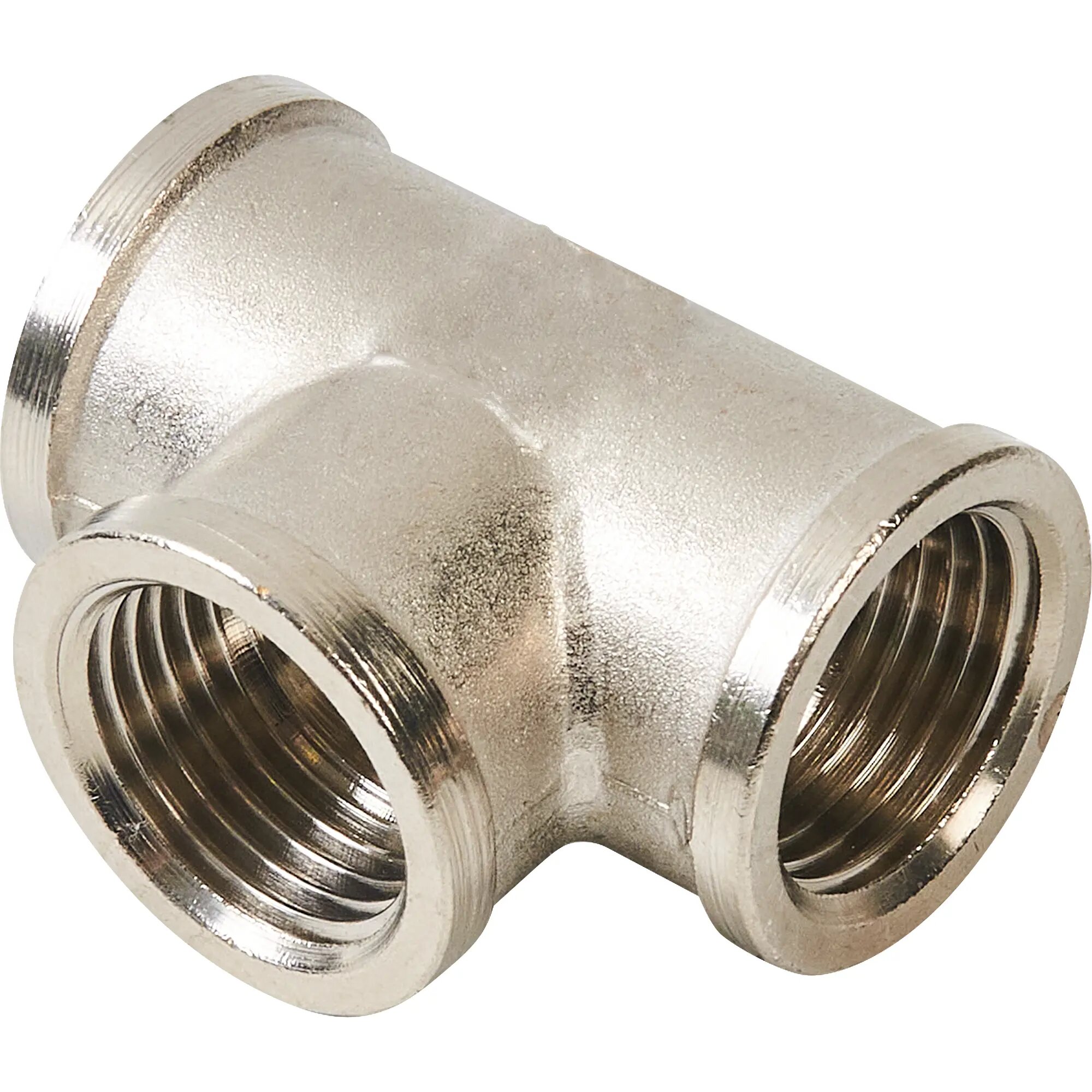 Тройник Stout 1/2 x1/2 x1/2 ВР латунь