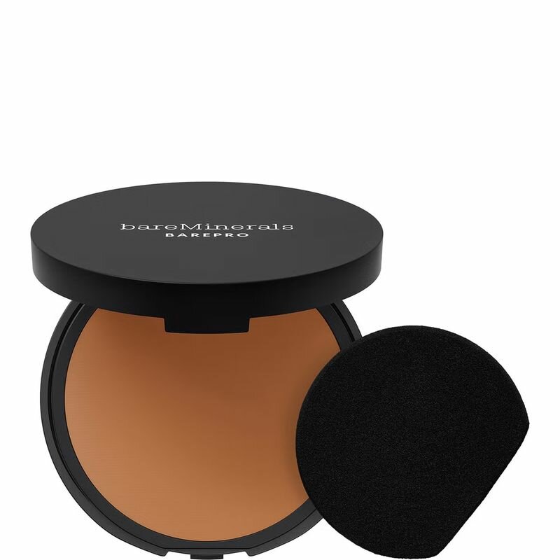 BareMinerals Пудра BAREPRO 24HR Skin-Perfecting Powder Foundation, 8г, Deep 50 Warm
