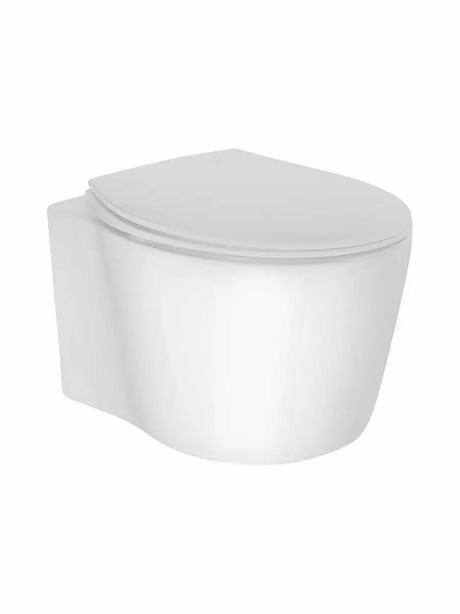 Унитаз подвесной AV Engineering, ARCO, безободковая чаша, быстрый монтаж (AVWHR210)