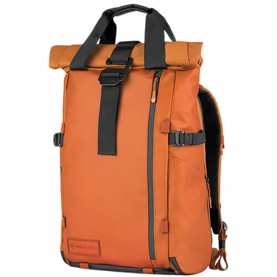 Рюкзак WANDRD PRVKE EDC Оранжевый, водонепроницаемый, 18L, потайной карман