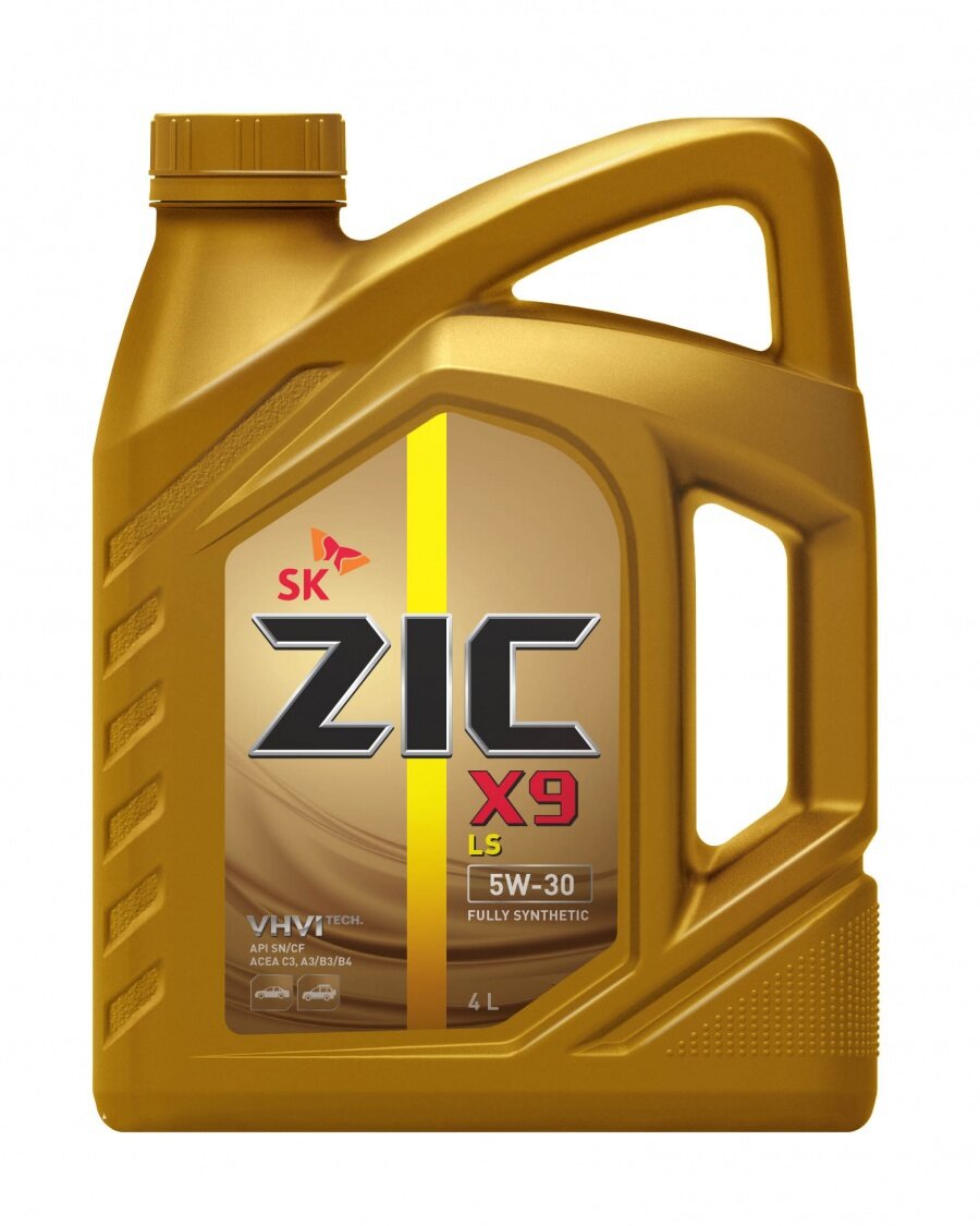 ZIC Моторное масло ZIC X9 LS 5W30 синтетическое 4л