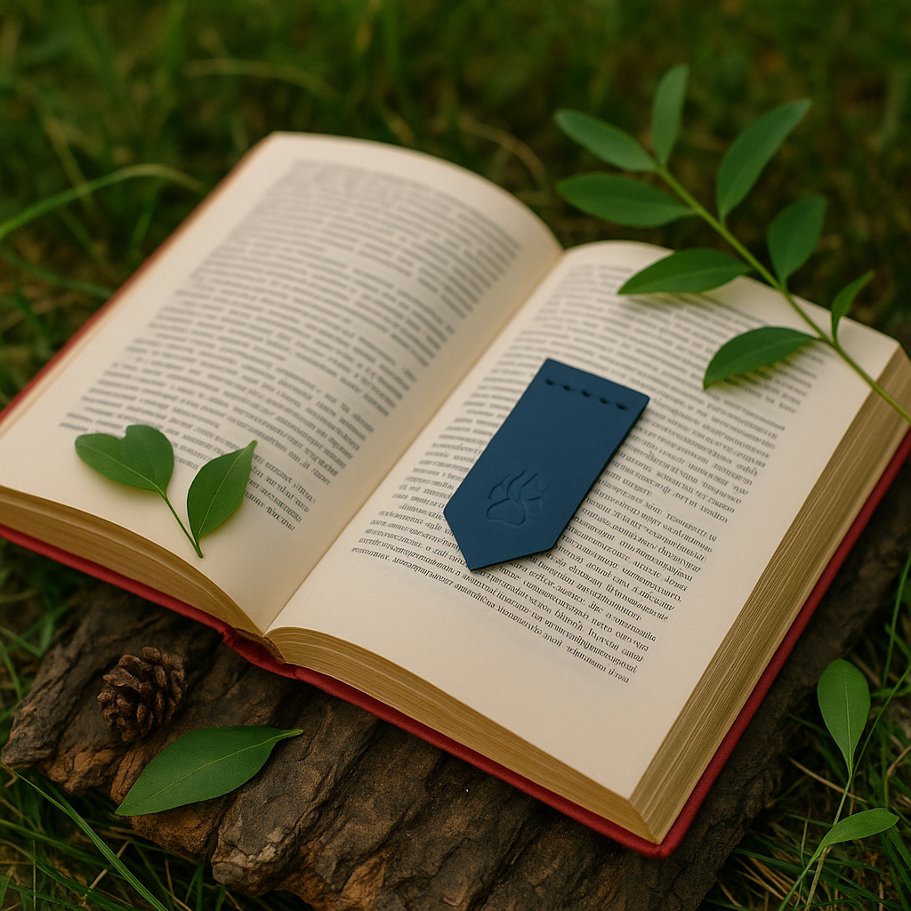 Закладки для книг Accento "Кожаные", натуральная кожа, стильный подарок, мужские и женские аксессуары