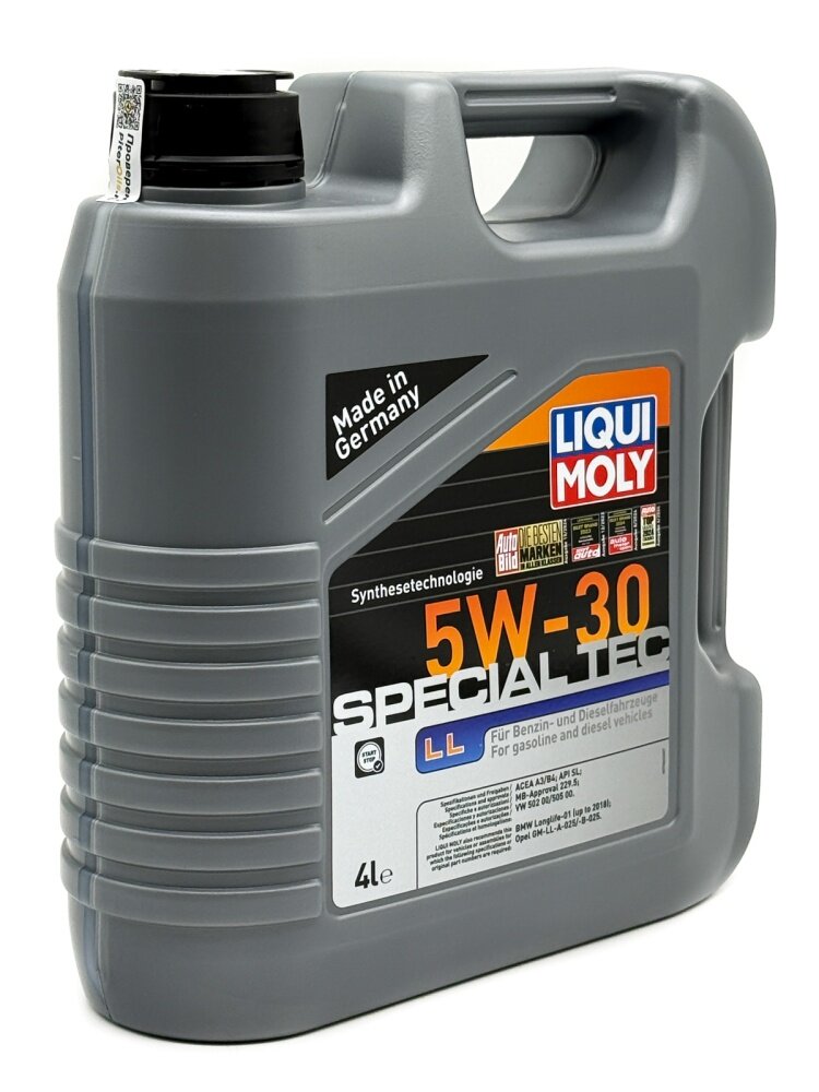 LIQUI MOLY Special Tec LL 5W-30 (4л) 7654