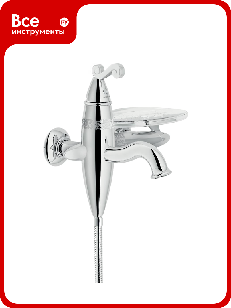 Смеситель для ванны NOBILI DUBAI DB00110/1CR 00000035747