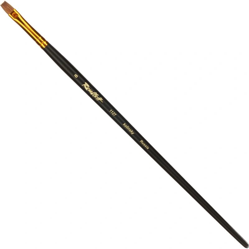 Кисть Roubloff колонок плоская 8 ЖК2-08,07Ж