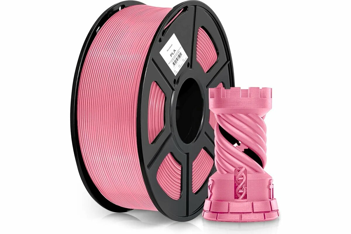 Пластик для принтера 3D Cactus CS-3D-PLA-1KG-PINK PLA d1.75мм 1кг L326м 1цв