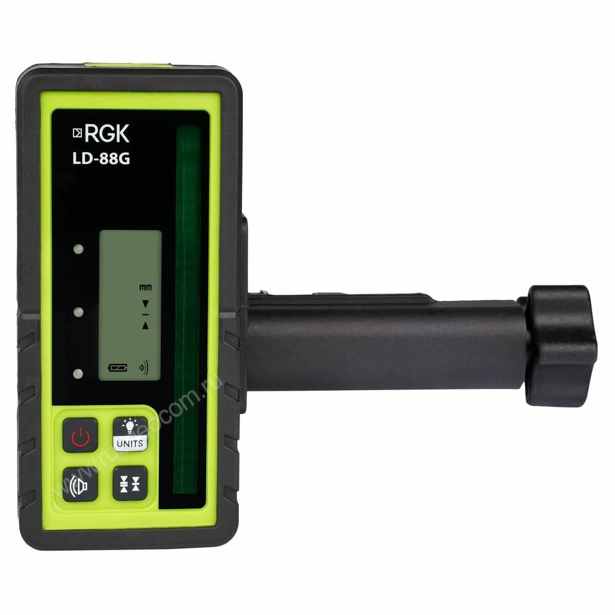 Комплект: ротационный нивелир RGK SP-610G + миллиметровый приёмник излучения RGK LD-88G