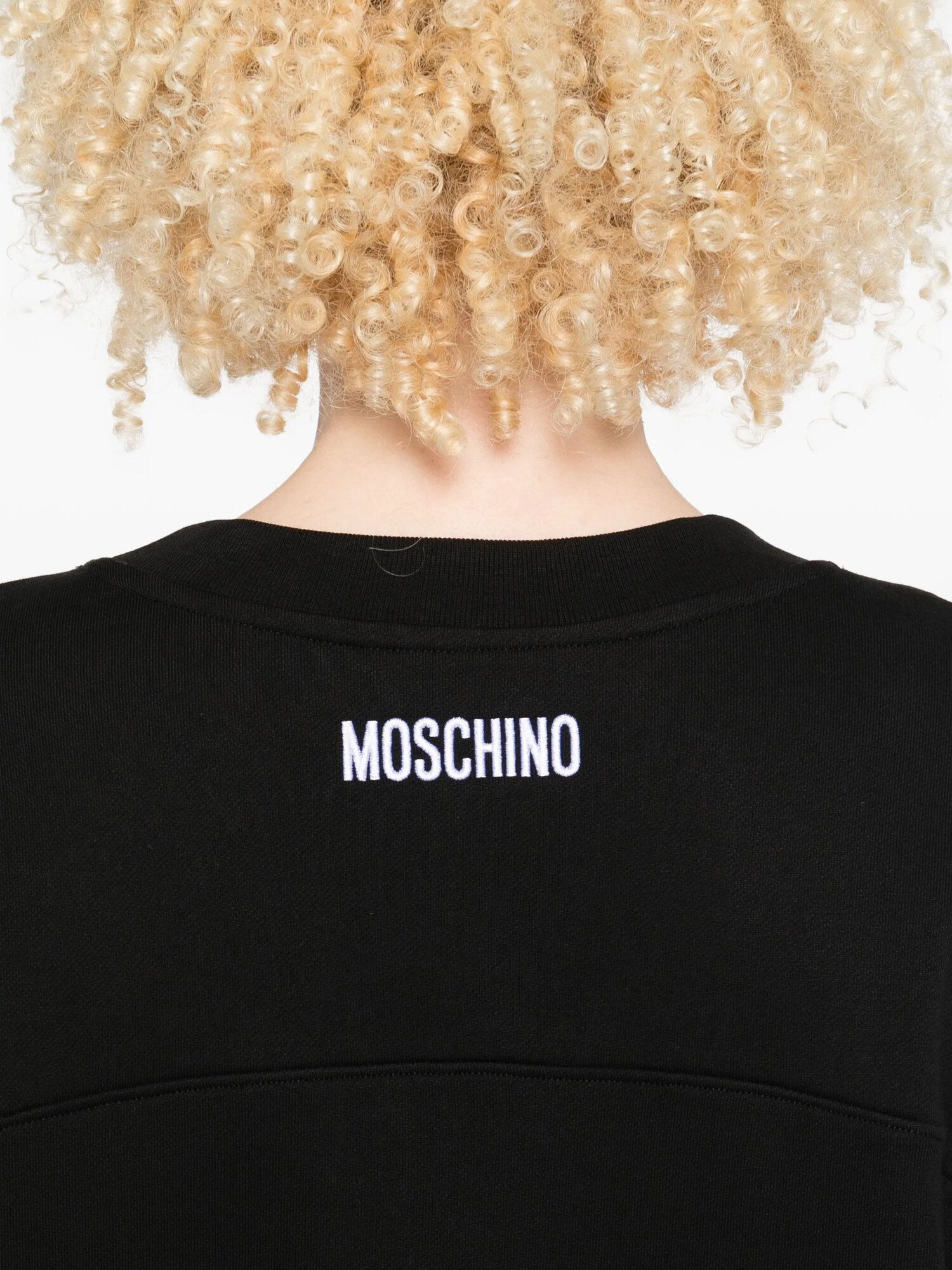 Толстовка MOSCHINO, размер S, , черный — фото 1