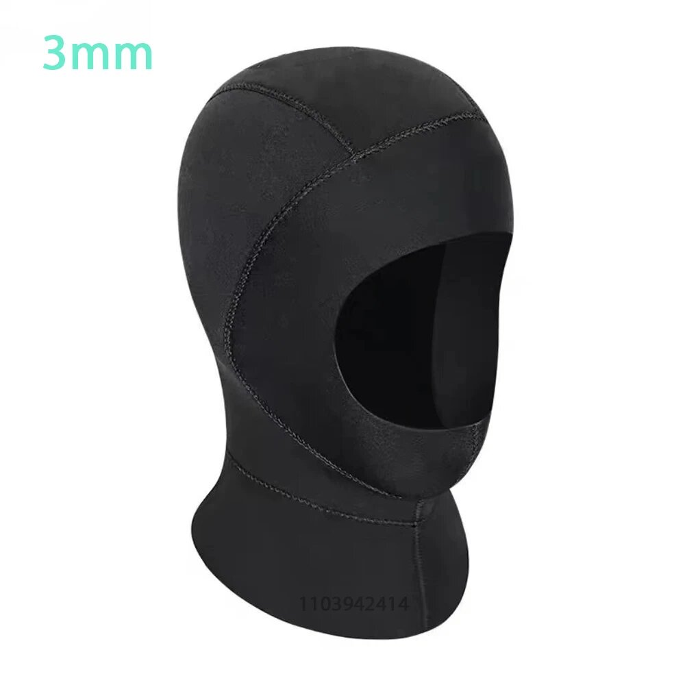Неопреновый капюшон для дайвинга LEOSOXS 3 мм, CAP020-3MM, XL