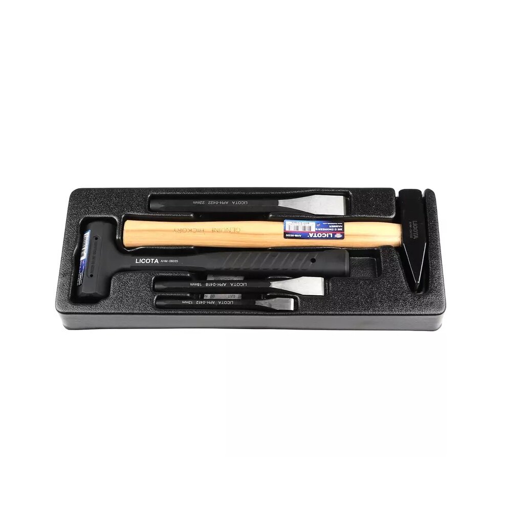 Licota Набор молотков и зубил, 5 предметов в ложементе ACK-384011