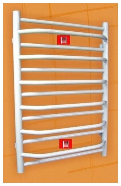 Зетера Электрический полотенцесушитель ES3 100x50 см Черный