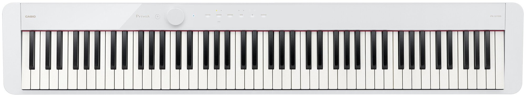 Цифровое пианино Casio PX-S1100, Bluetooth, 88 клавиш, взвешенные, белое