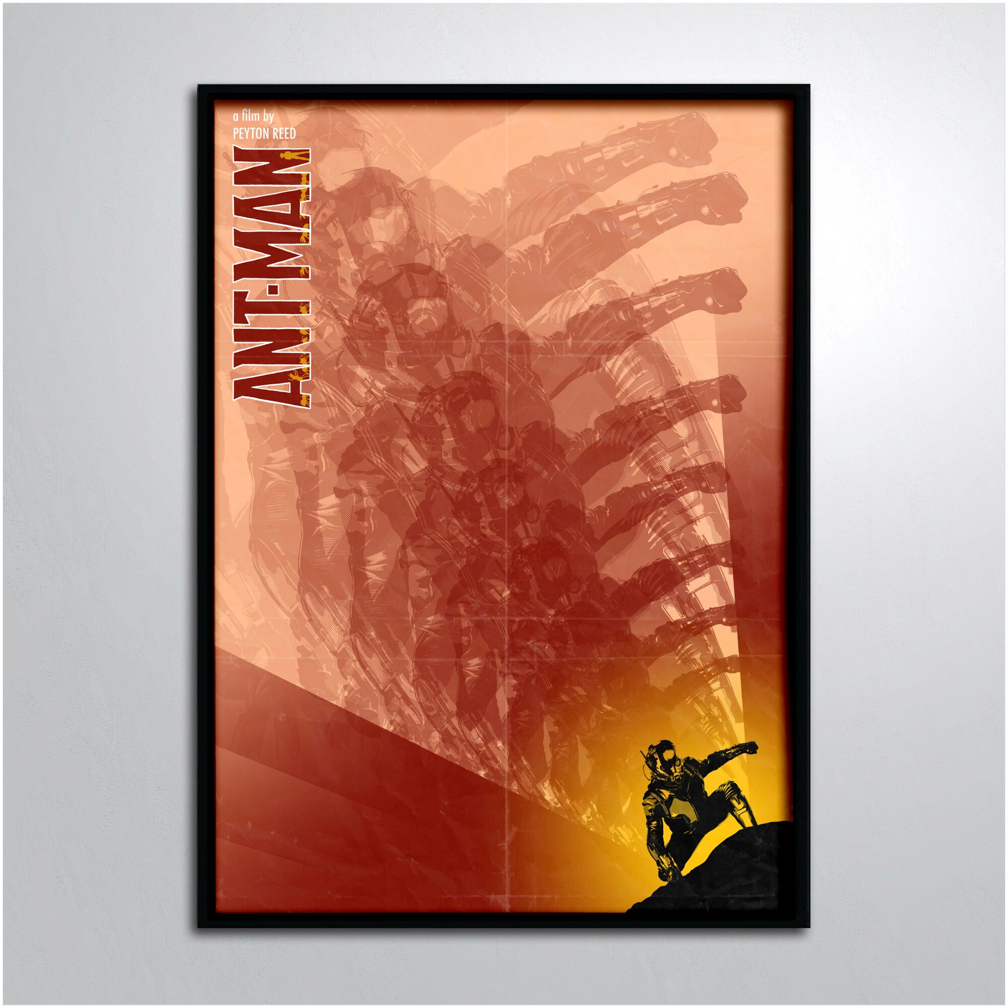 Постер без рамы/Марвел Человек-муравей Арт Marvel Ant-Man