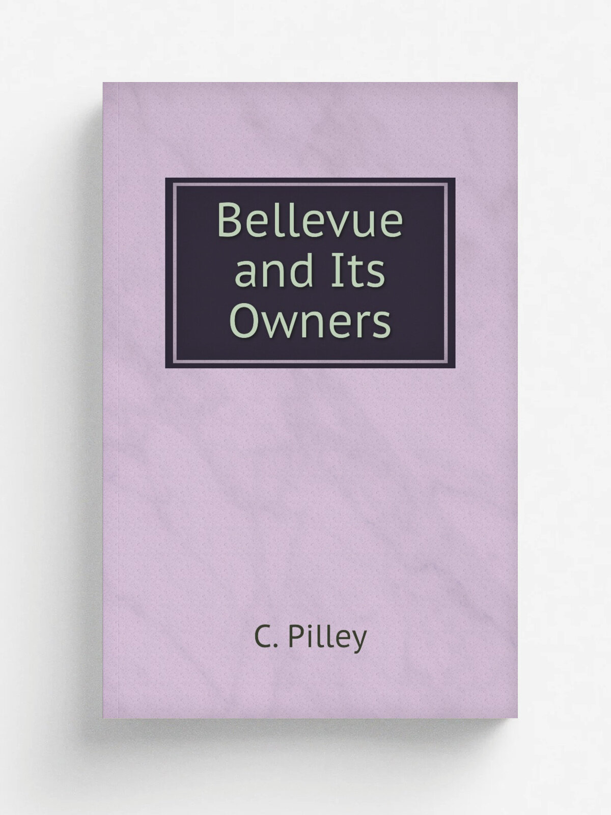 Bellevue and Its Owners | C. Pilley | Репринт