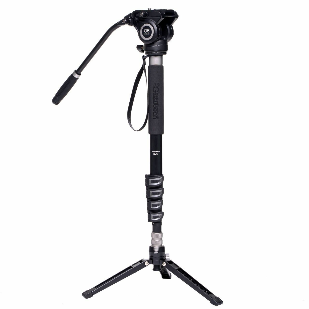 Монопод GreenBean Elite 425, для видеосъемки, 5 секций, 1.7 м, 2 кг