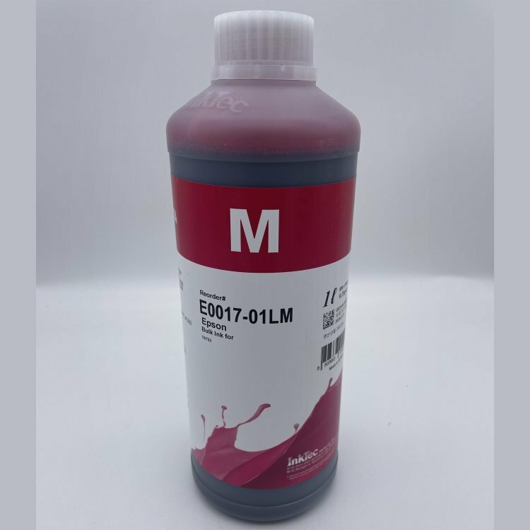 Чернила Epson L805, L850, L1800 (InkTec) E0017-01LM Magenta (1000мл) водорастворимые
