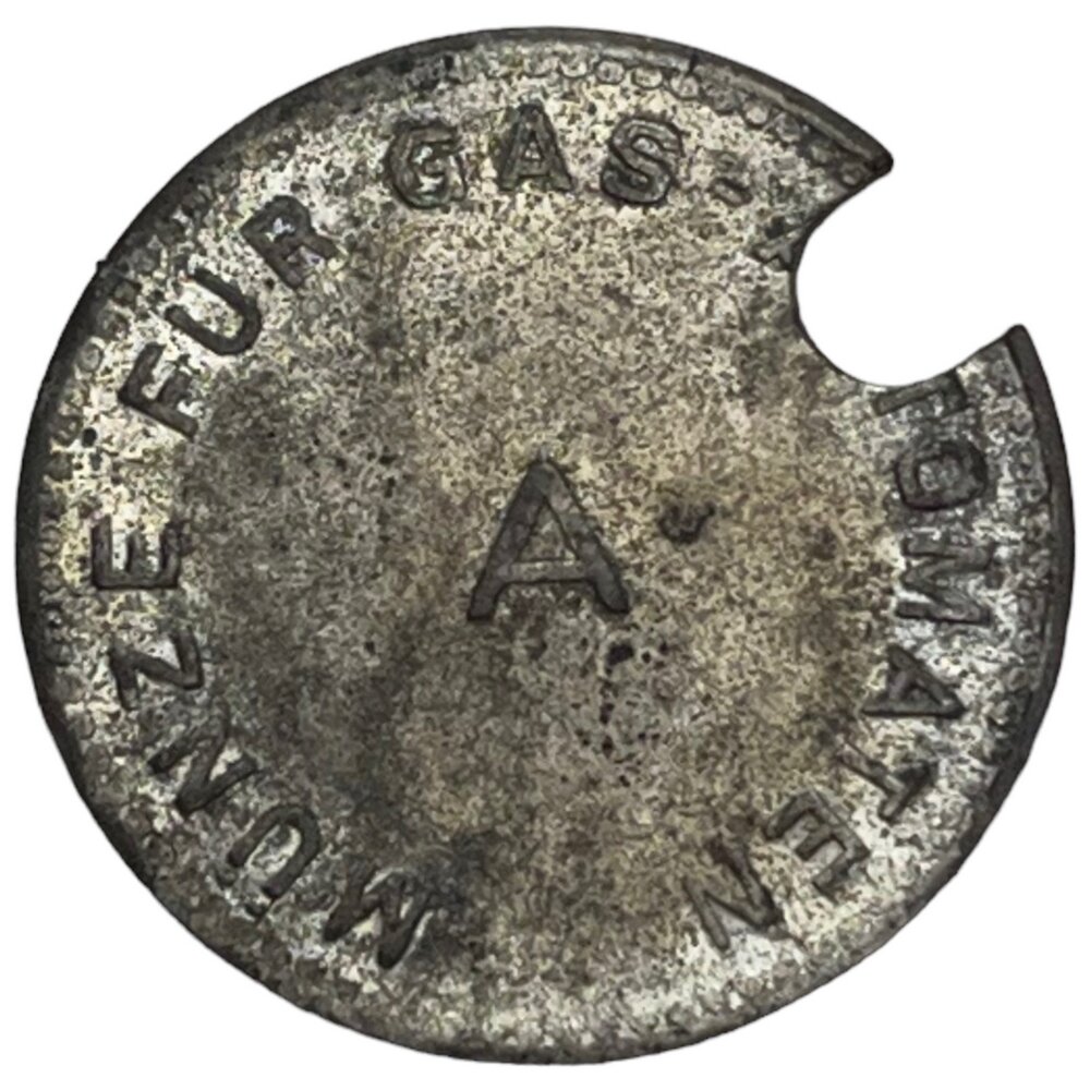 Германия (Германская Империя) Брауншвейг токен для оплаты газа 1917-1925 гг.