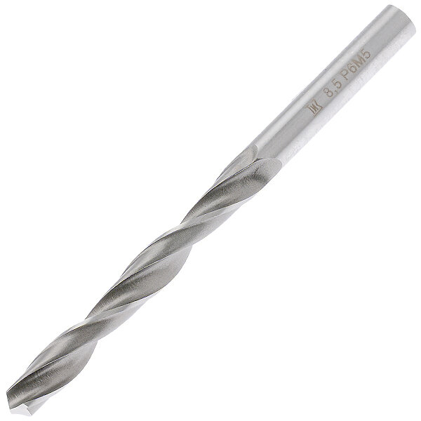 Сверло 8,5х117мм по металлу с цилиндрическим хвостовиком (7 шт. в наборе)